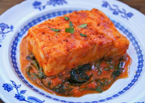 Patagonian Snow Cod with Red Pepper – Sasha's Fine Foods