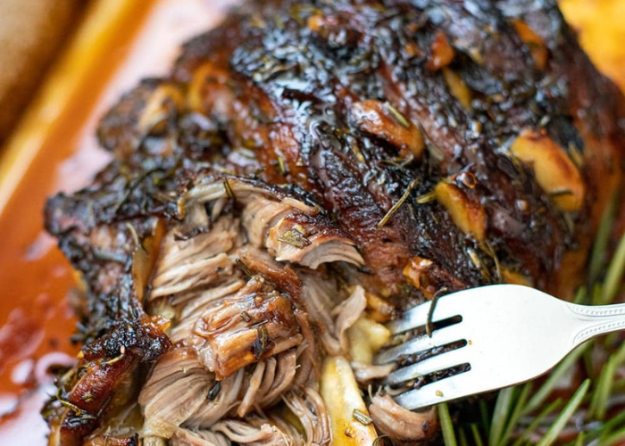Lamb Shoulder Roast with Herb, Garlic & Hot Honey – Sasha's Fine Foods